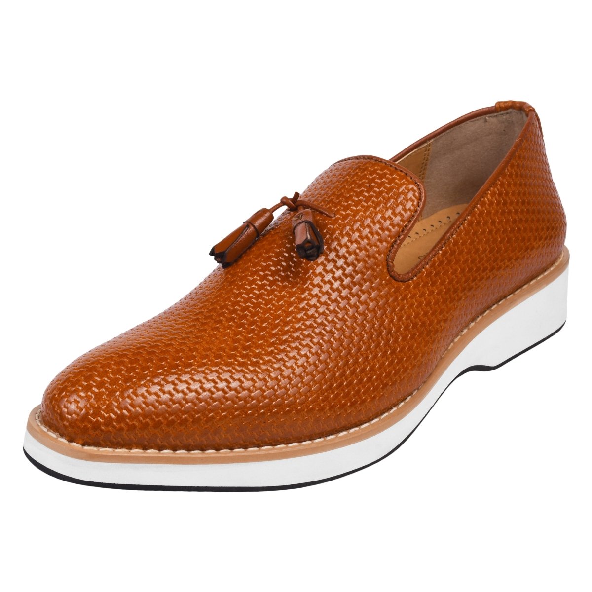 Denis Mens knitted Upper Eva Sole Tassel Loafers – Don't Panic Shoes