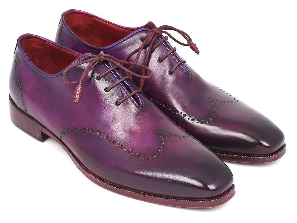Paul Parkman Men's Hand-Painted Leather Wingtip Oxfords in – Don't ...