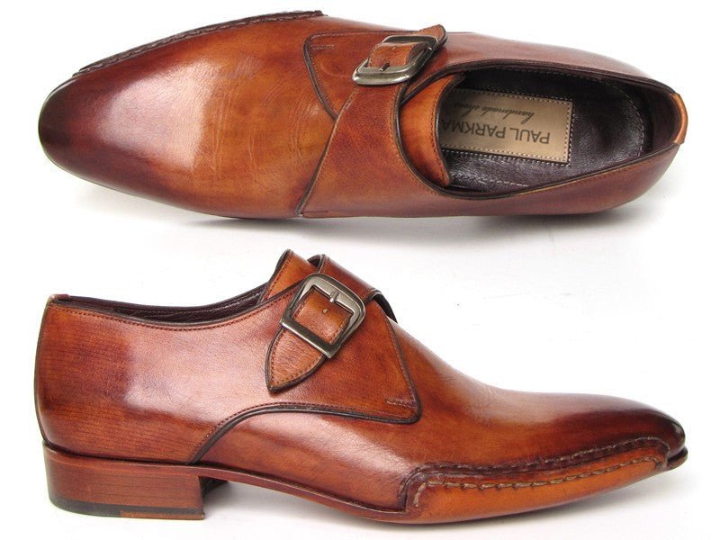 Paul Parkman Men's Monkstrap Shoes Side | Don't Panic Shoes